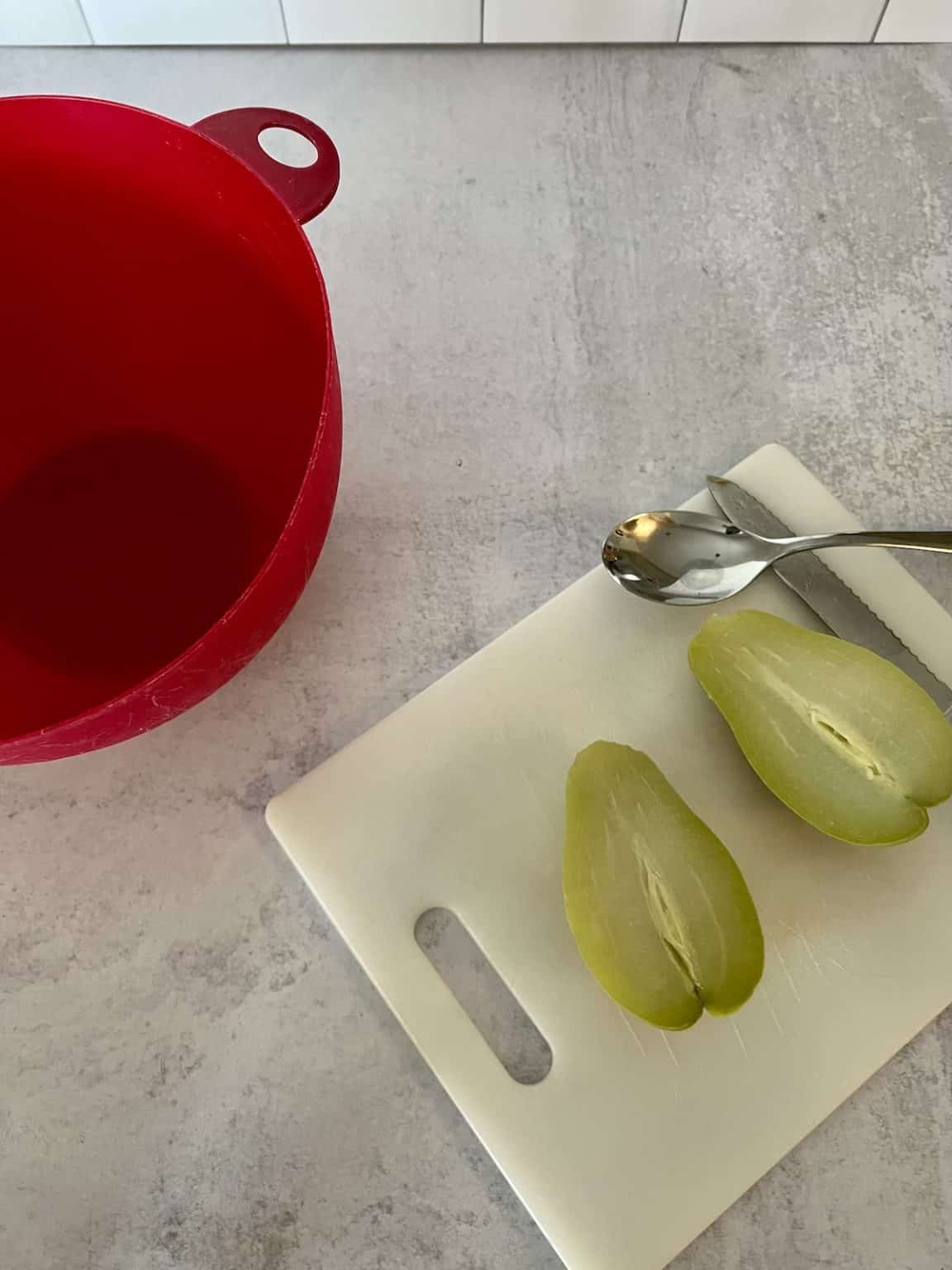 Shrimp and Mirliton Dressing Recipe - Cream Cheese + Lemon Squeeze