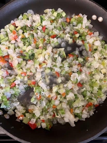 Shrimp and Mirliton Dressing Recipe - Cream Cheese + Lemon Squeeze