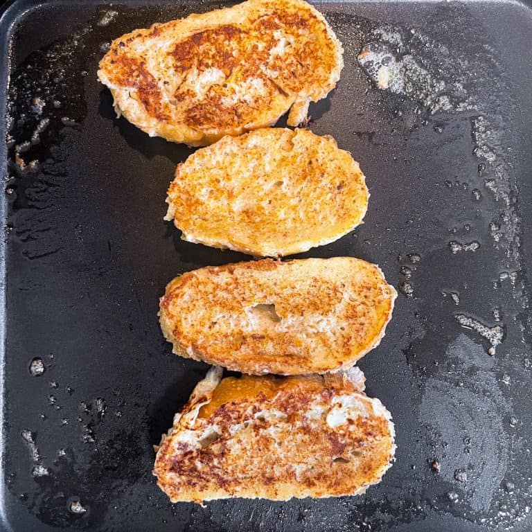 Leftover French Bread French Toast (a.k.a. Pain Perdu) - Cream Cheese ...